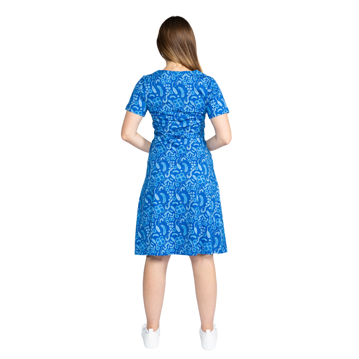 Paisley Bacteria A-Line Dress (No Waist Seam) Svaha USA