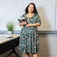 Botanical Library Books Twirl Dress Svaha USA