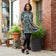 Botanical Library 3/4th Sleeve Swing Dress Svaha USA