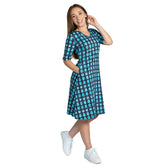 Brain Scans A-Line Dress (No Waist Seam) Svaha USA