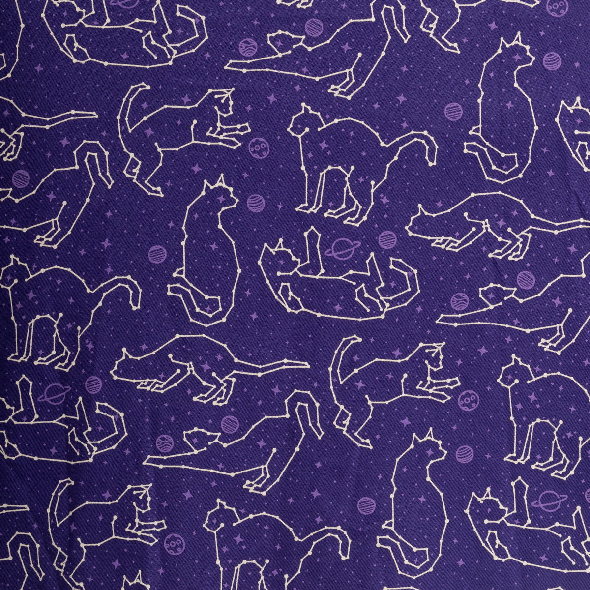 Cats Constellations Glow-in-the-Dark Twirl Dress Svaha USA