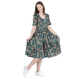 Botanical Library Books Twirl Dress Svaha USA