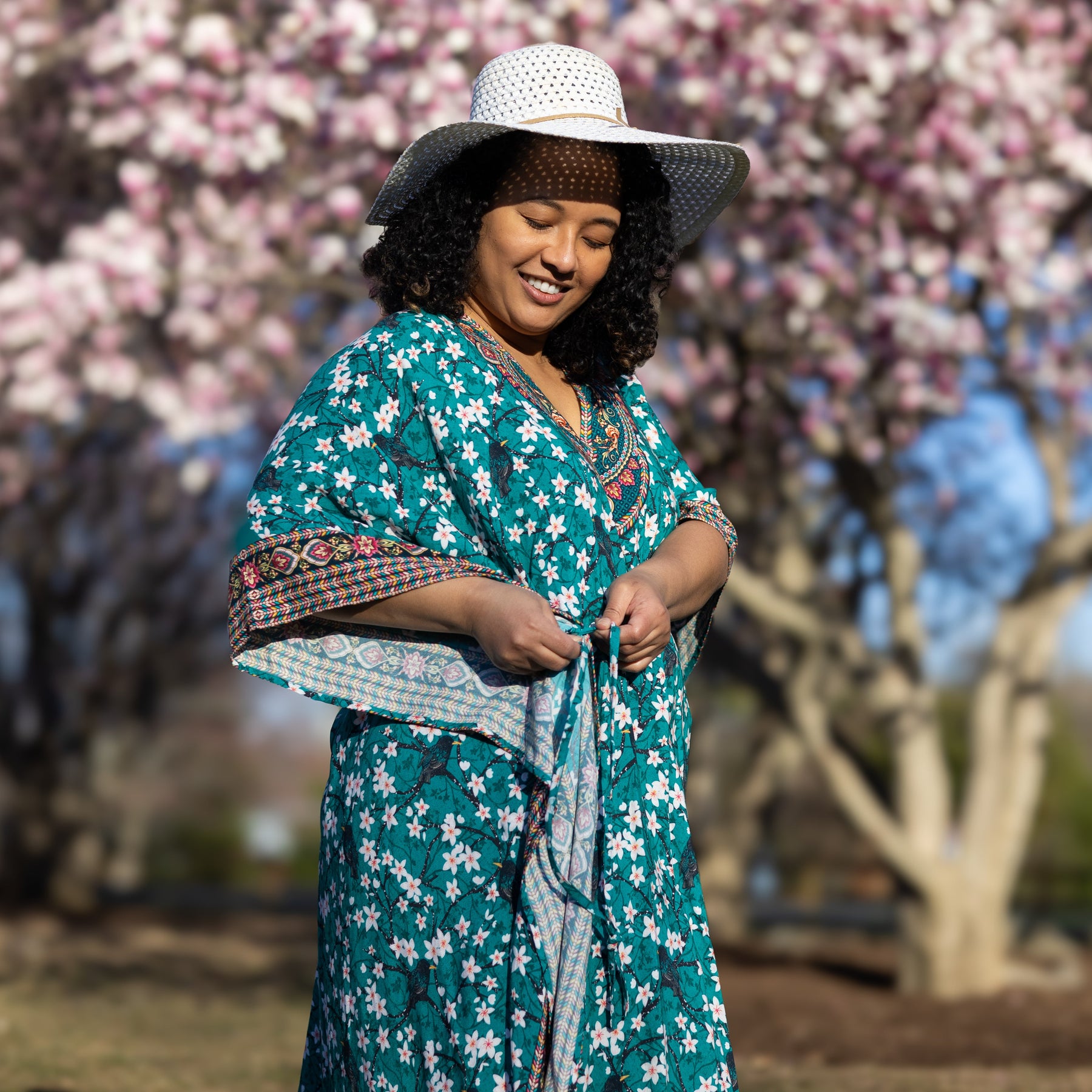 Sakura Starlings Kaftan Svaha USA